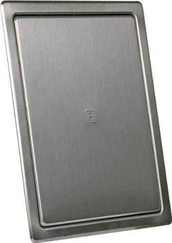 Inspection Flap Brushed Stainless Steel with Mounting Frame 200 x 250 ...