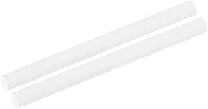 sourcing map 95% Alumina Ceramic Rod Solid Cylinder Whetstone 3mmx40mm ...