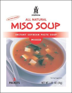 Amazon.com : Instant Miso Soup, Mixed Miso, 1.05-oz. Packets (Pack of ...