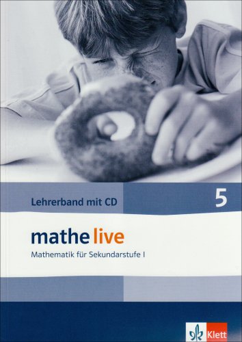 mathe live 5: Lehrerband mit CD-ROM Klasse 5 (mathe live. Bundesausgabe ...