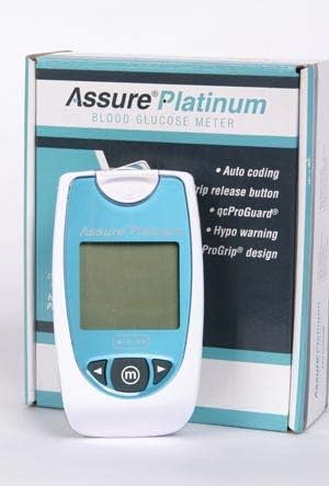 Amazon.com: Assure Platinum Blood Glucose Meter 500001, 1 each : Health ...