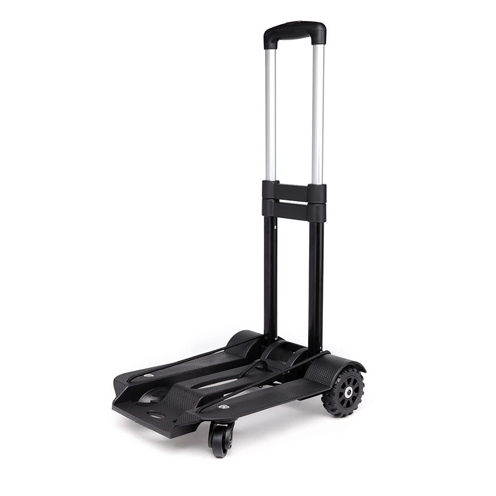 QUESHENG 40kg Heavy Duty Foldable Hand Sack Wheel Trolley Folding Truck ...