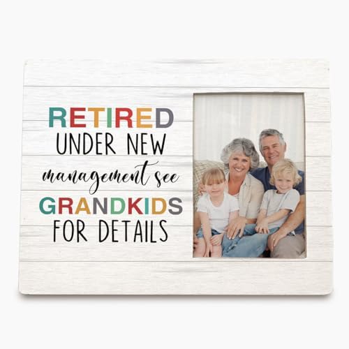 Amazon.com - Yorhifa Retirement Picture Frame, Grandkids Photo Frame ...