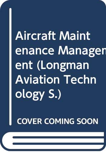 Aircraft maintenance management: Friend, C. H: 9780582038660: Amazon ...