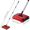 Amazon.com - Carpet Sweeper Manual Carpet Sweeper Sweeper Vacuum 3 ...