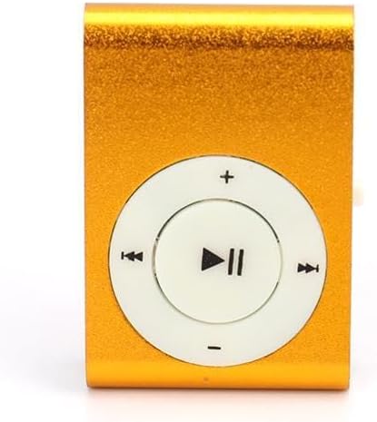 Mini MP3 Player, Bright Color MP3 Player with Clip Rechargeable 3.5mm ...
