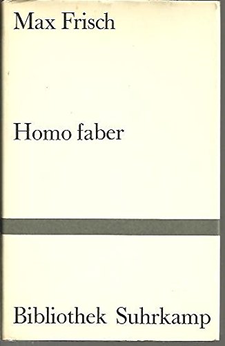 Amazon.com: Homo Faber: Max Frisch: Books