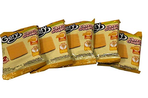 Amazon.com: Gery Cheese Cracker (20 bags x 2g) - 400g (Pack of 1 ...