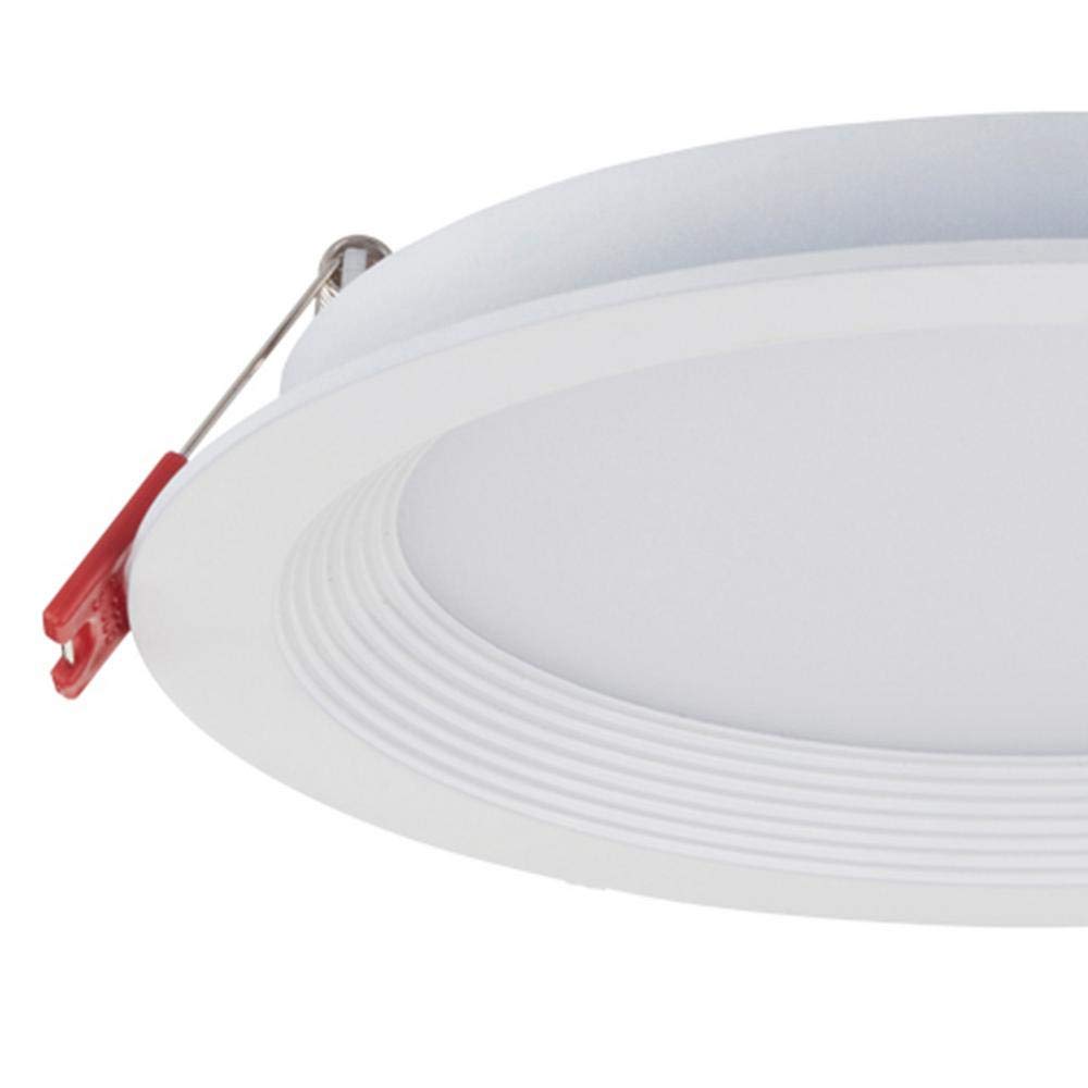 Slim Baffle 6 in. Color Selectable New Construction and Remodel Canless ...