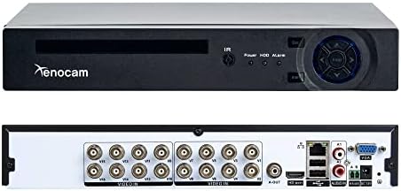 Xenocam 16CH 1080N Hybrid 5-in-1 AHD DVR (1080P NVR+1080N AHD+960H ...