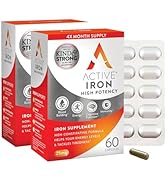 Amazon.com: Active Iron High Potency Iron Supplement, Non-Constipating ...