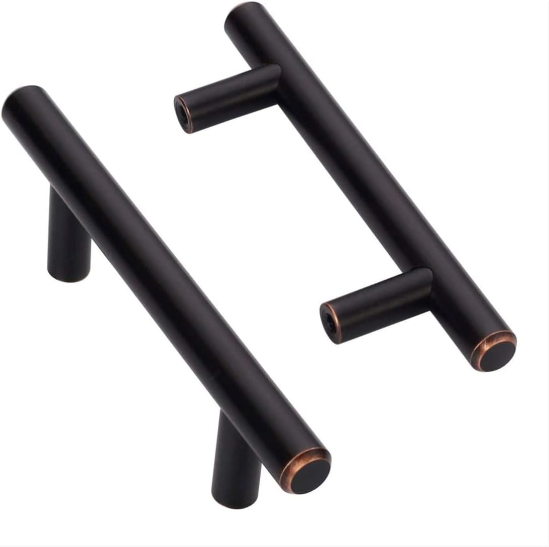 FHS Oil Rubbed Bronze Cabinet pulls (5 in Length/3 in Hole Centers ...