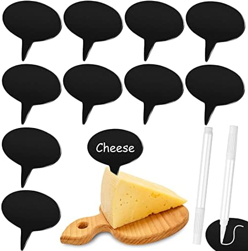 Amazon.com: Amyhill 30 Pieces Cheese Markers for Charcuterie Board ...