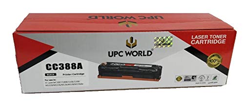 UPC WORLD 88A CC388A Toner Cartridge for P 388A, Laserjet P1007,P1008 ...