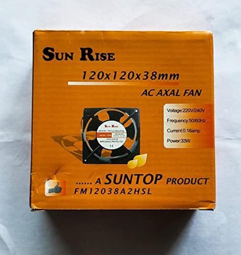 COOLING FAN 120X120X38MM 220 VOLT : Amazon.in: Computers & Accessories