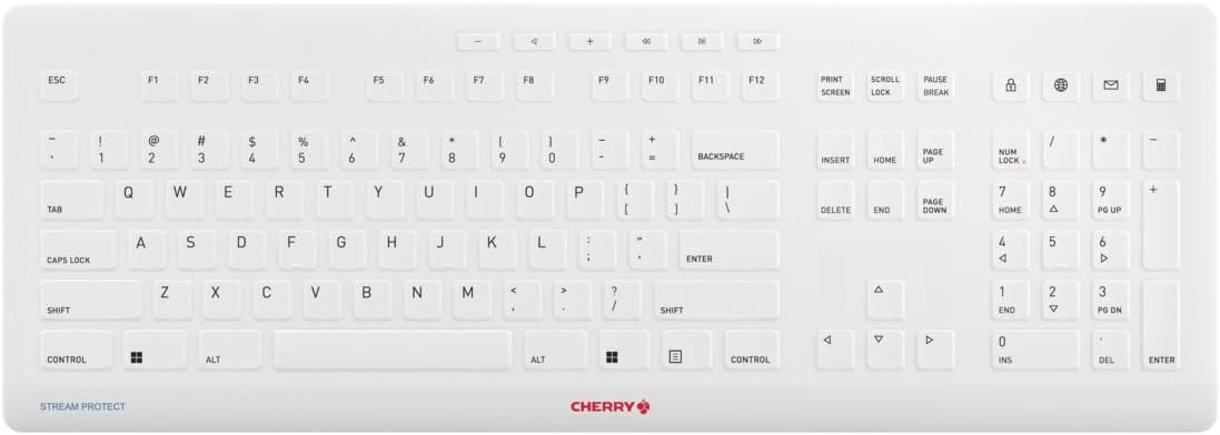 Amazon.com: Cherry Stream Protect Wireless Keyboard for The Medical ...