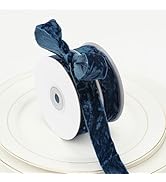 Amazon.com: HUIHUANG Turquoise Wired Ribbon 2-1/2 inch, Christmas ...