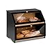 Amazon.com: HOMEKOKO Double Layer Large Bread Box for Kitchen Counter ...