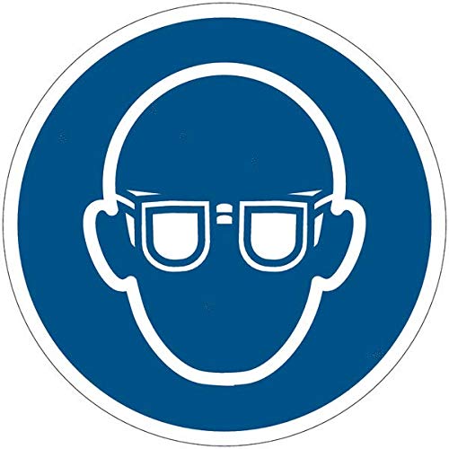 Pictogrammes en planche NF EN ISO 7010"Lunettes de protection ...