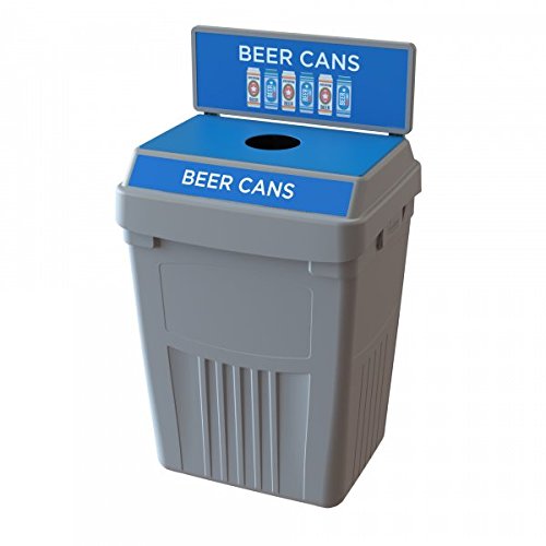 CleanRiver Flex E Bin - 50 Gallons | 1 Stream | Sturdy Beer Can Basket ...