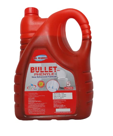 Bullet Phenyl washroom Cleaner Liquids 5 Ltr With New Advanced Formula ...