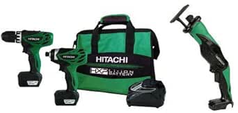 Hitachi KC10DFLPR-BNDL 12V 1.5 Ah Cordless HXP Lithium-Ion Micro Drill ...