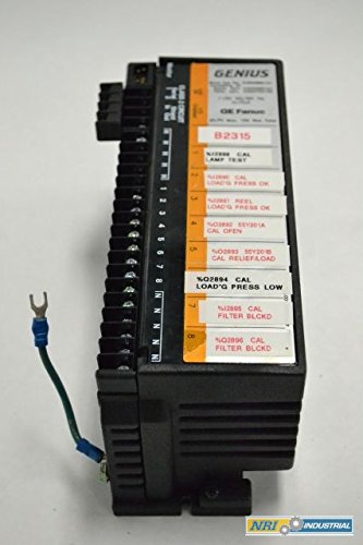 GE FANUC IC660BBD101 BLOCK GENIUS IO MODULE 115V-AC 15A CONTROL 200577 ...