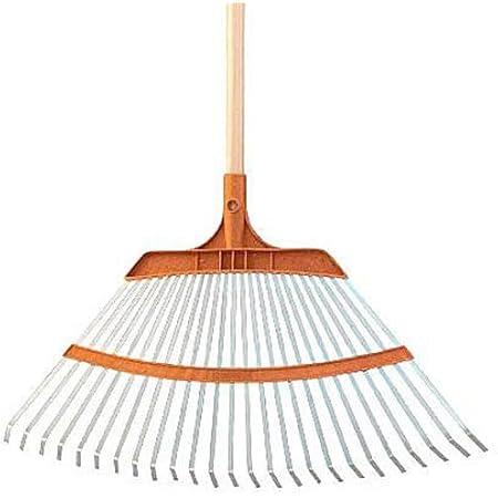 Amazon.com : Bully Tools 92630 30" Poly Leaf Rake. Fiberglass Handle ...