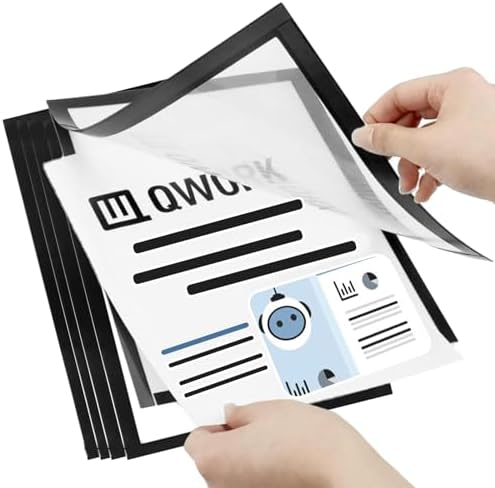 5Pcs A4 Self Adhesive Magnetic Display Frame A4 Magnetic Frames ...