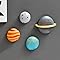 Amazon.com: 4Pcs Outer Space Planets Wall Decor Modern Wall Sculptures ...