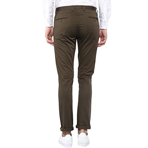 Buy Blackberry’s Urban Men's Slim Pants (UT Dallin # Olive 38) at Amazon.in