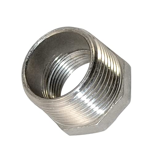Snapklik.com : 1 Male X 3/4 Female Thread Reducer Bushing Pipe Fitting