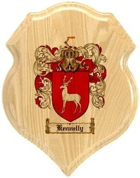 Amazon.com: Kennelly Coat of Arms Plaque / Family Crest Plaque : Home ...