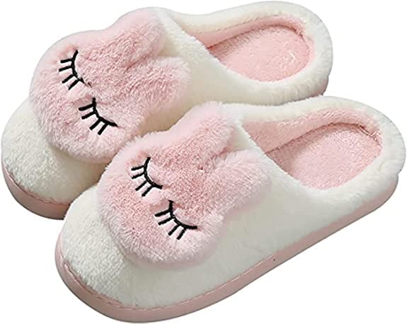 Buy WMK Winter Home Wear Warm Soft Fur Flipflop Chappal lightweight ...