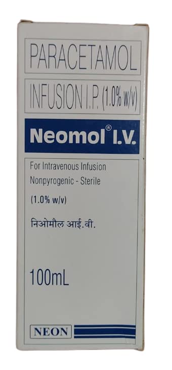PARACETAMOL NEOMOL I.V.1OML : Amazon.in: Health & Personal Care