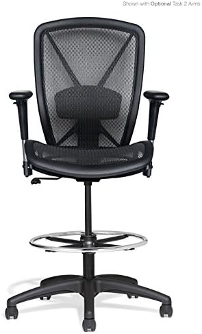 Amazon.com: Allseating Fluid - Modern Mesh Ergonomic Drafting Stool ...