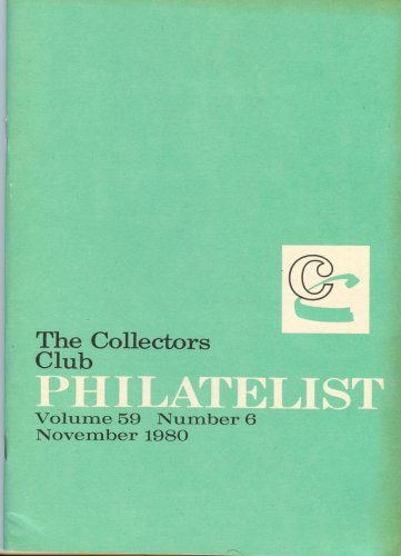 Philatelist November 1980 (Philatelist, 59): The Collectors Club ...
