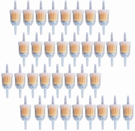 Amazon.com: Yunnergo 36PCS Universal Gas Inline Fuel Filter Replacement ...