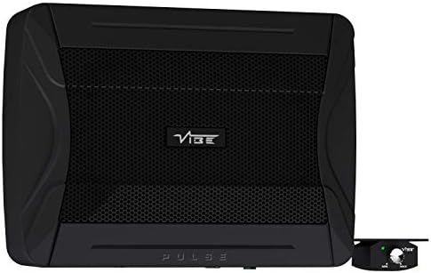 VIBE PULSE C8 Car Underseat Compact Slim Active Amplified Subwoofer Sub ...