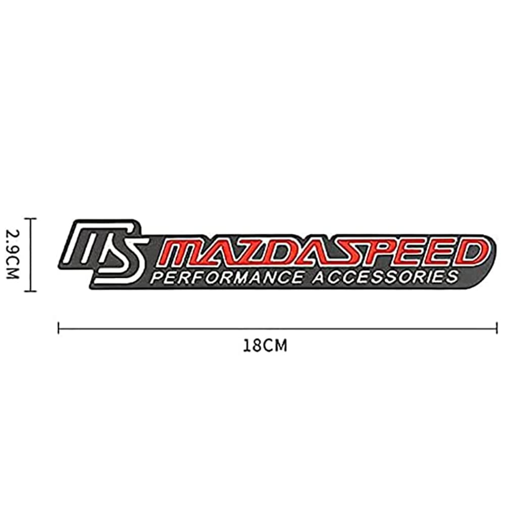 Buy EKPTPGT 3d Car Logo Badge, for Mazda 2 3 6 Axela CX4 CX5 MX5 MS ...