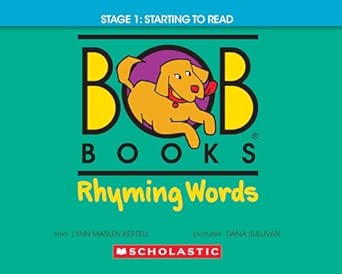 Amazon.com: Bob Books - Rhyming Words Hardcover Bind-Up | Phonics, Ages ...