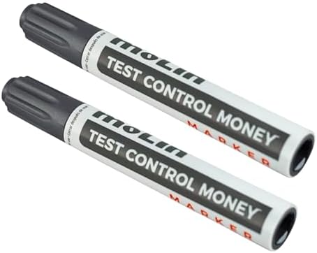LEMON BLUE Counterfeit Bill Detector Pen (Pack of 2) - Roller Ball Pen ...