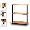 Amazon.com: Furinno Turn-N-Tube 3-Tier Compact Multipurpose Shelf ...