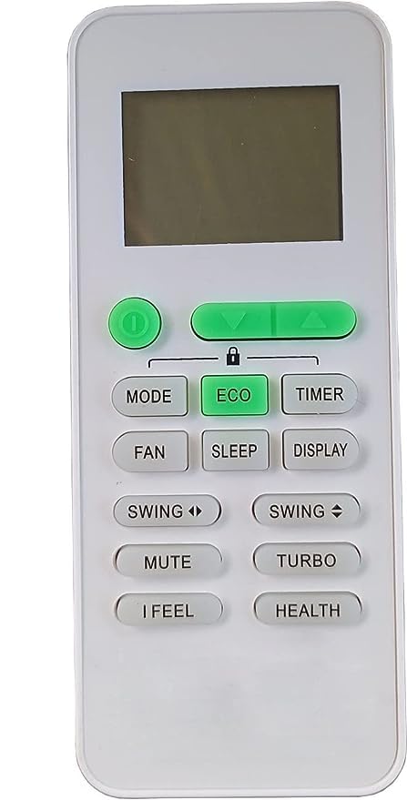 Buy WONIRY Air Conditioner Remote Control Compatible for 1/1.5/2 TON ...