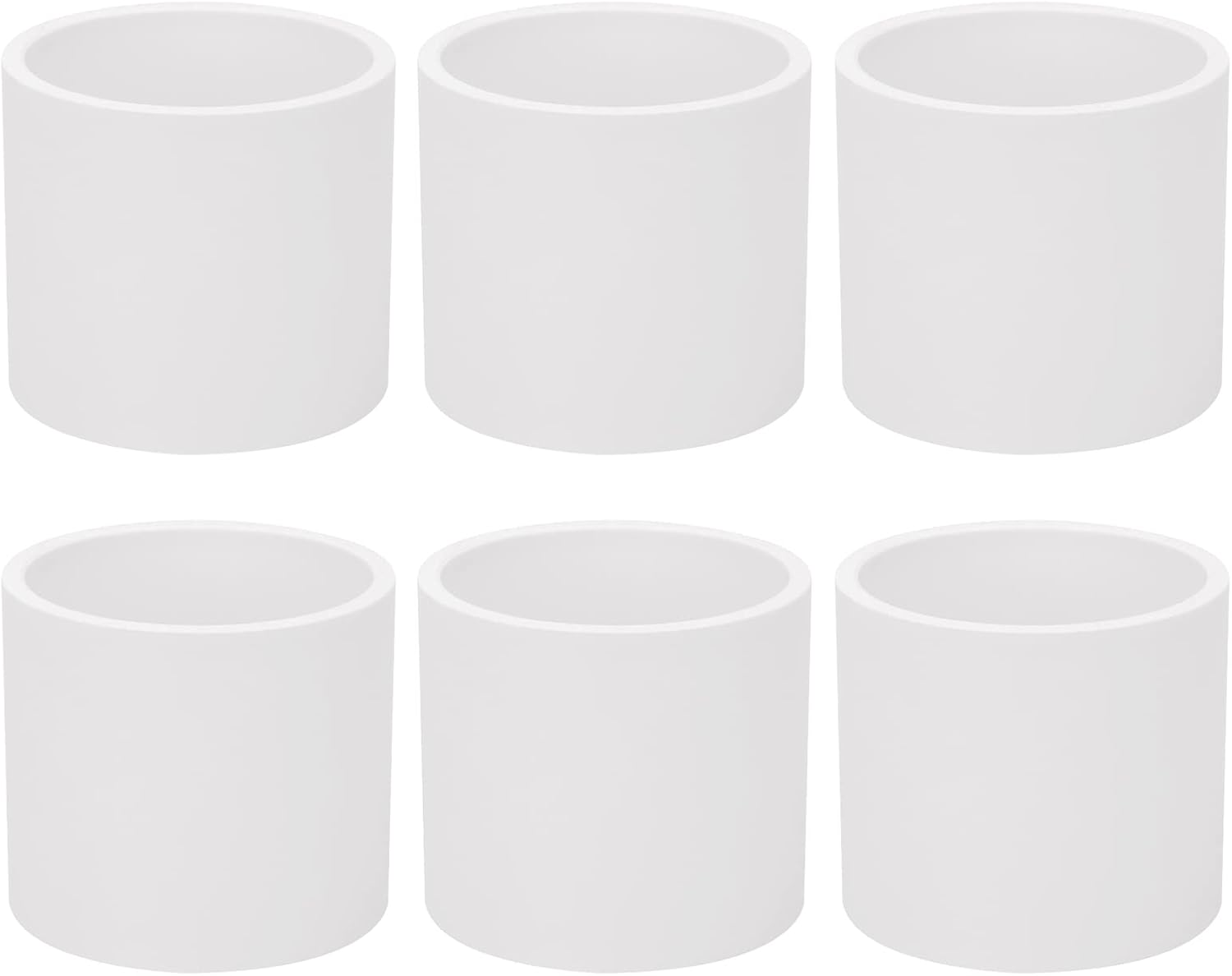 Amazon.com: 6Pack 2" PVC Pipe Coupling Adapter Pipe Fittings (S x S ...