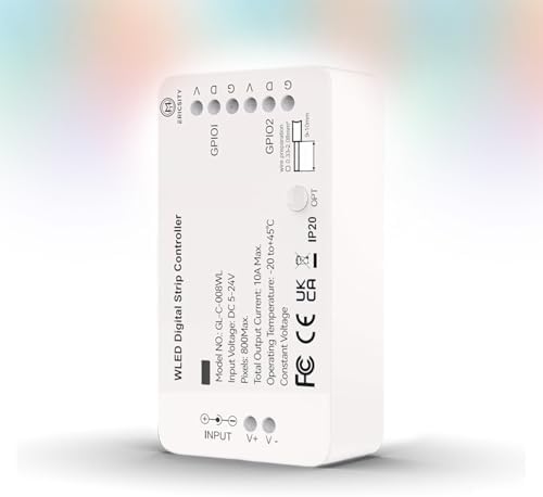 Ericsity WLED LED Light Strip Controller, Addressable LED Controller ...