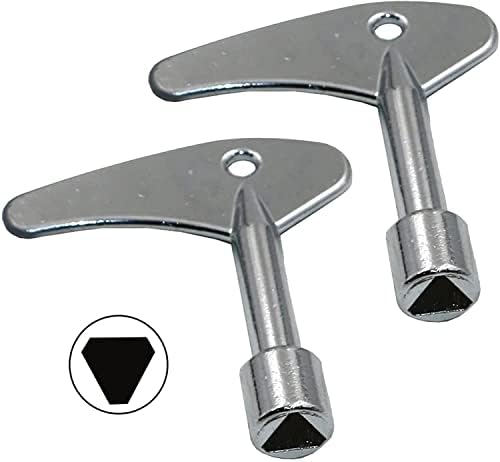 Metal Triangular Key Meter Box Key Silver Triangle Socket Spanner Key ...