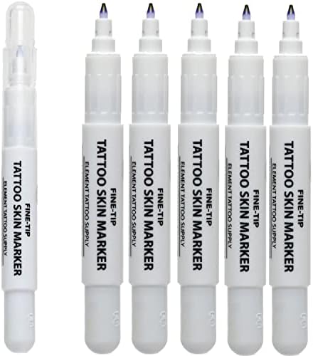 Amazon.com: Element Tattoo Supply - Fine Tip Purple Skin Body Marker ...
