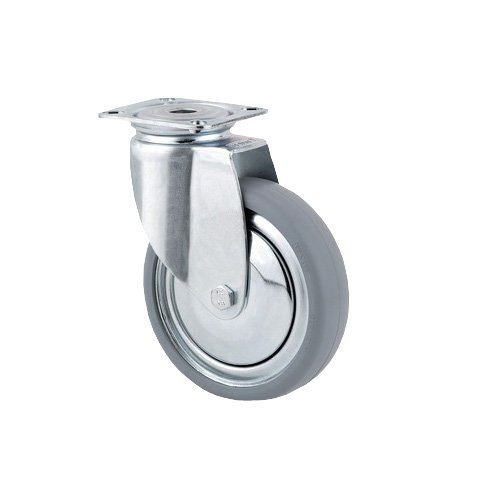 Amazon.co.jp: テンテキャスター プレート式キャスター“AGILA”（タイヤ痕レスタイプ） φ125 自在式 : DIY・工具・ガーデン