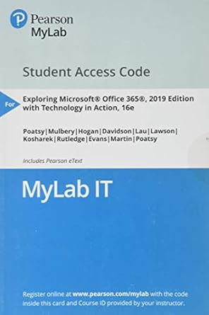 MyLab IT with Pearson eText - Access Card - for Exploring 2019 with ...